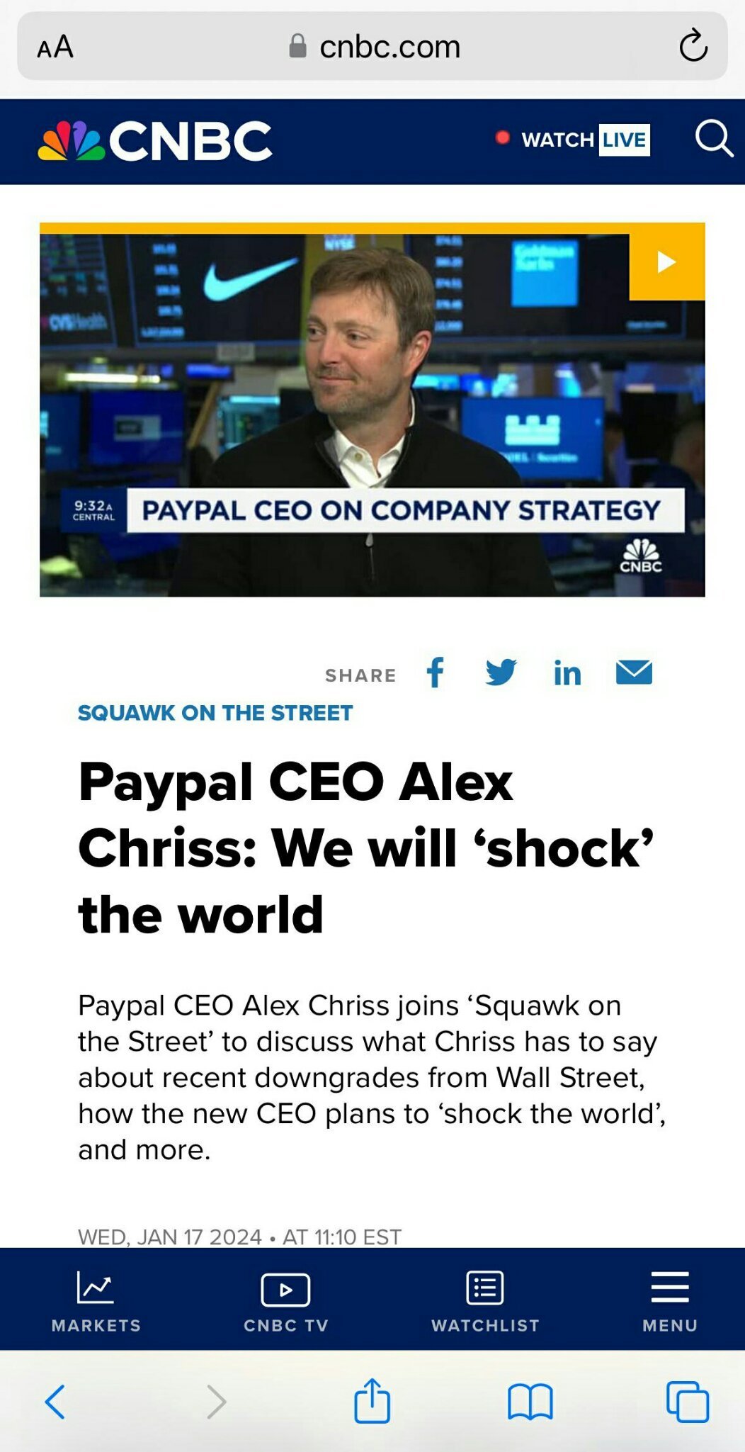Paypal Ceo Quotes